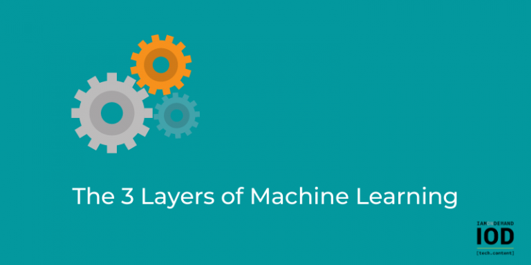 A Bottom-Up Review of AI: The 3 Layers of Machine Learning - IOD - The ...