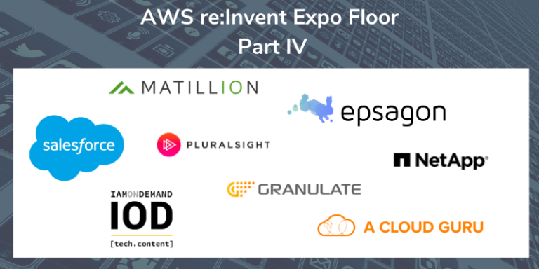 The AWS re:Invent 2021 Expo Floor: Coolest Big Data Technologies and More - IOD - The Content ...