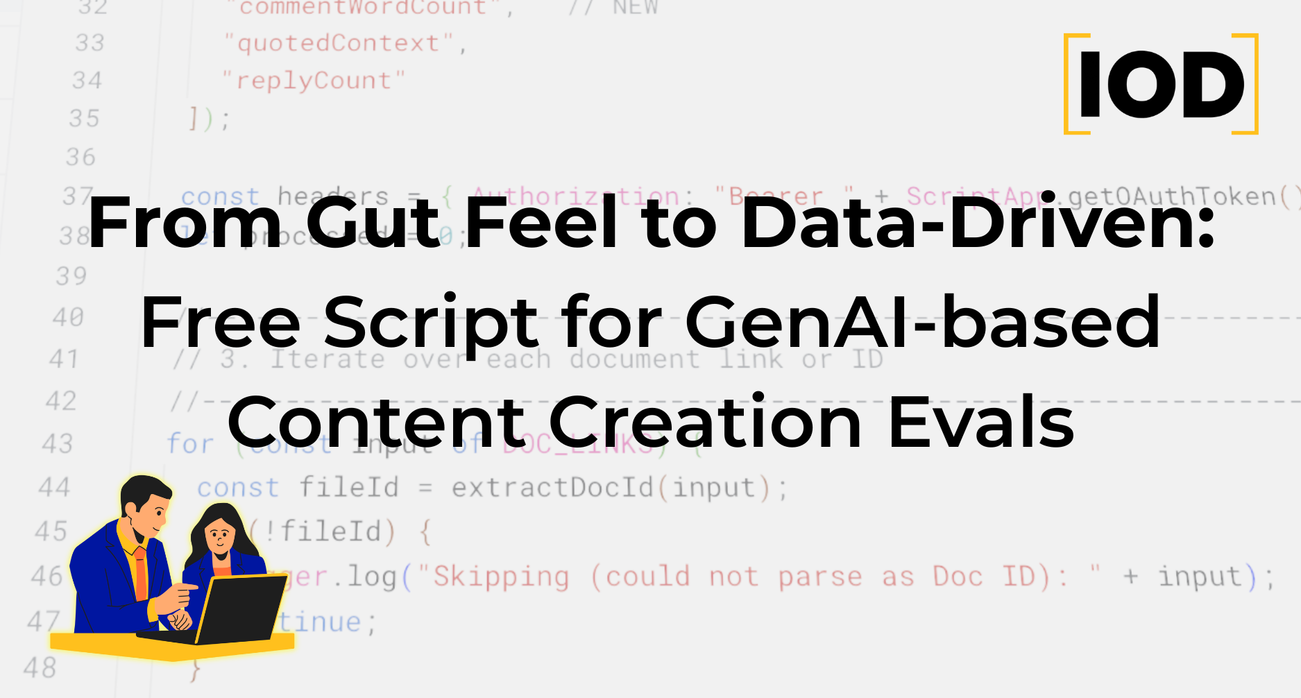 How IOD Achieved 40% Faster Content Turnaround with GenAI Workflow ...